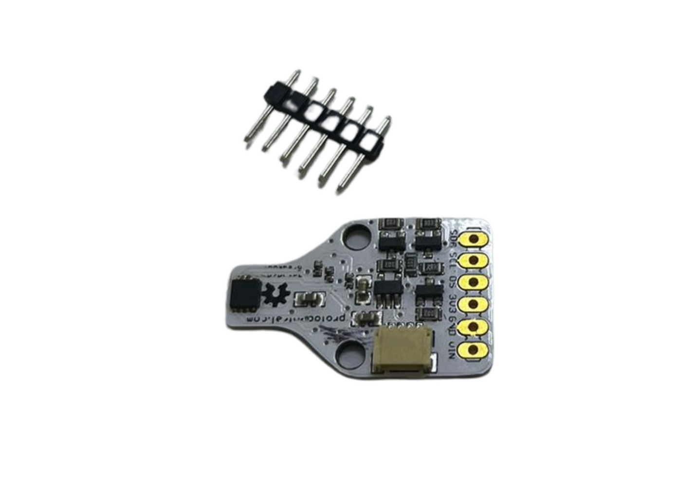 5B2 MAX30205 Body Temperature Sensor Breakout Board – Blue PCB Electronics