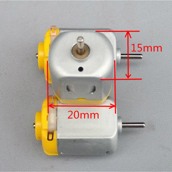 130 Micro DC Motor 3V-6V 8000RPM – Blue PCB Electronics
