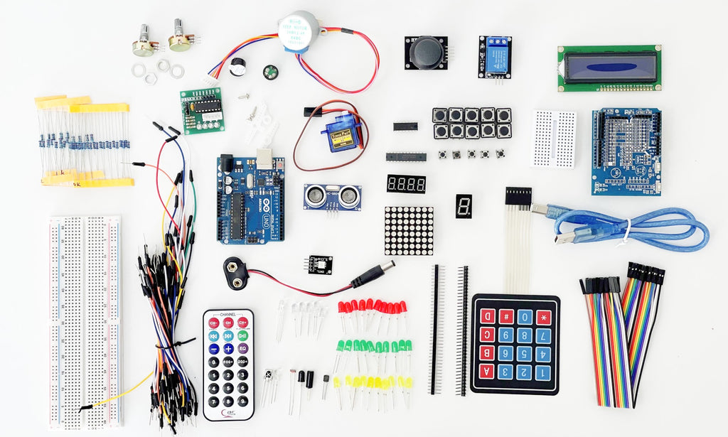 Arduino Starter Kit Advanced Projects Online – Blue PCB Electronics