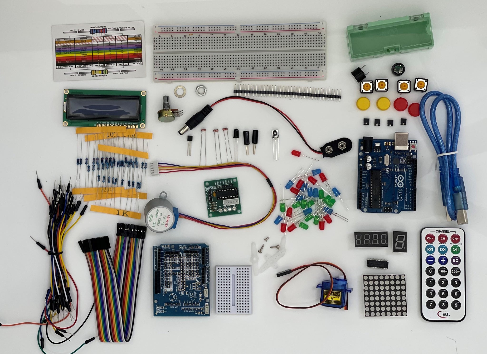 Arduino Starter Kit – Blue PCB Electronics
