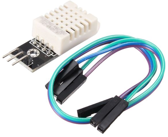 DHT22 Digital Temperature and Humidity Sensor – Blue PCB Electronics