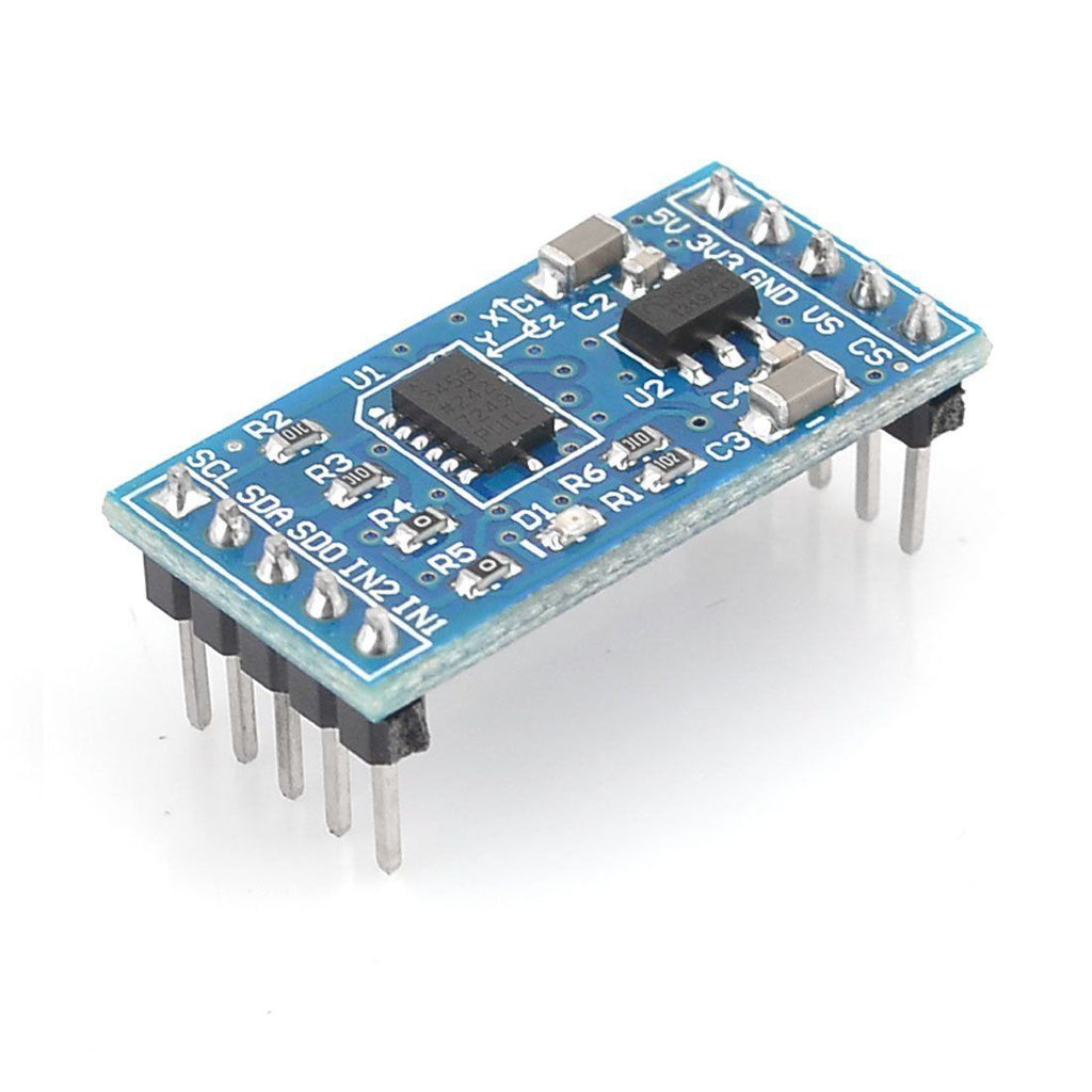 Adxl345 3 Axis Digital Acceleration Of Gravity Tilt Module Blue Pcb Electronics