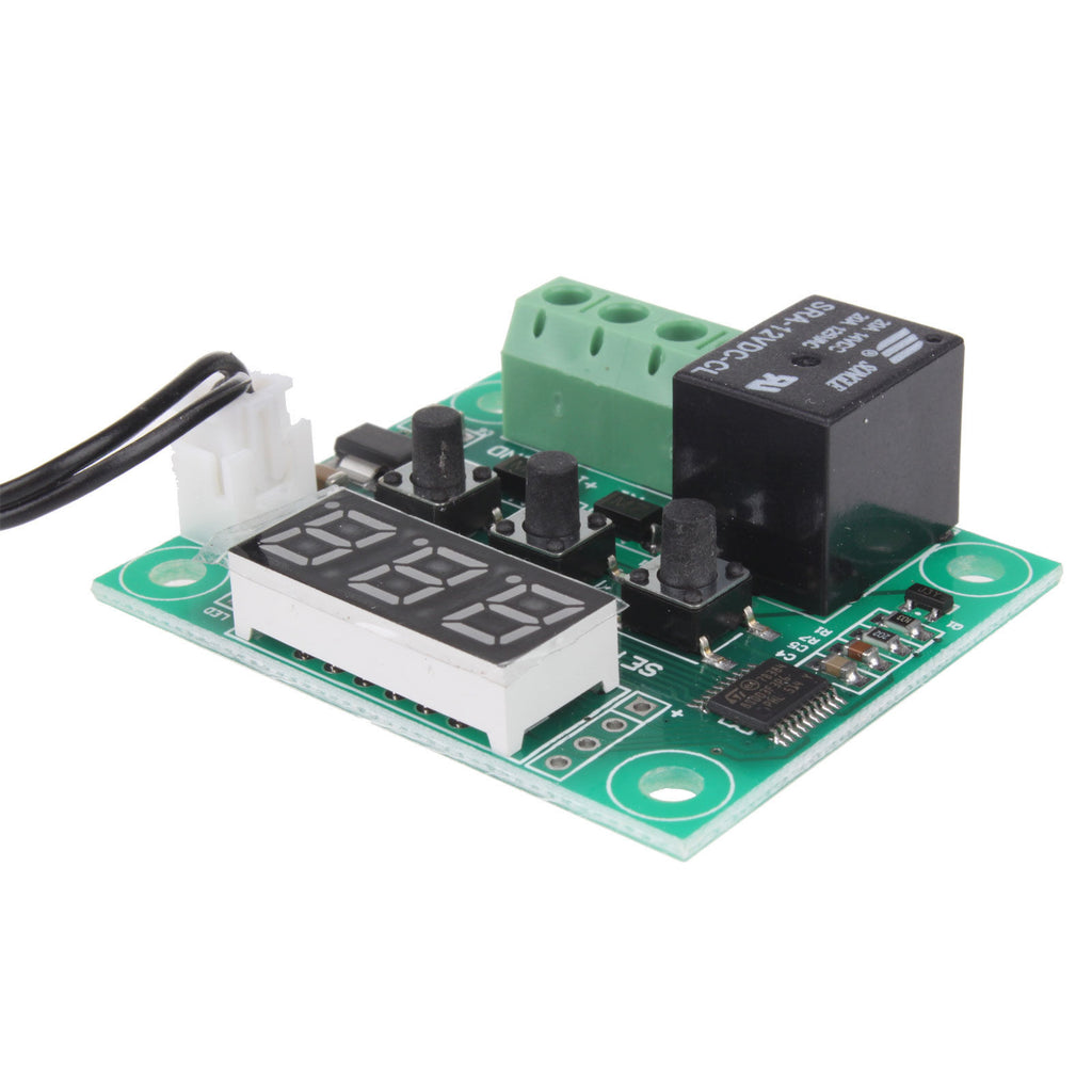 W1209 Digital thermostat Temperature Control Switch DC 12V Sensor Module – Blue PCB Electronics